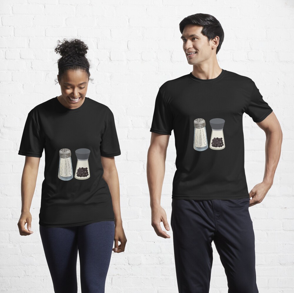 " Salt and Pepper" Sticker for Sale by Michereu | Redbubble