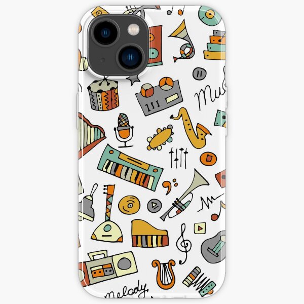"Music instruments" iPhone Case for Sale by Kudryashka | Redbubble