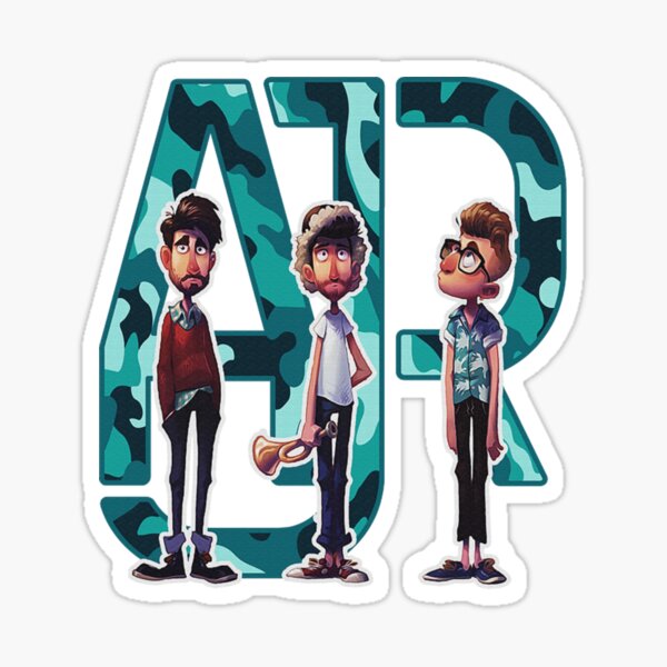 "ajr tour merch" Sticker for Sale by thornburg76 | Redbubble