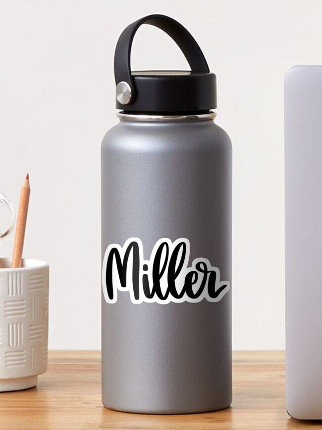 "Miller" Sticker for Sale by ellietography | Redbubble
