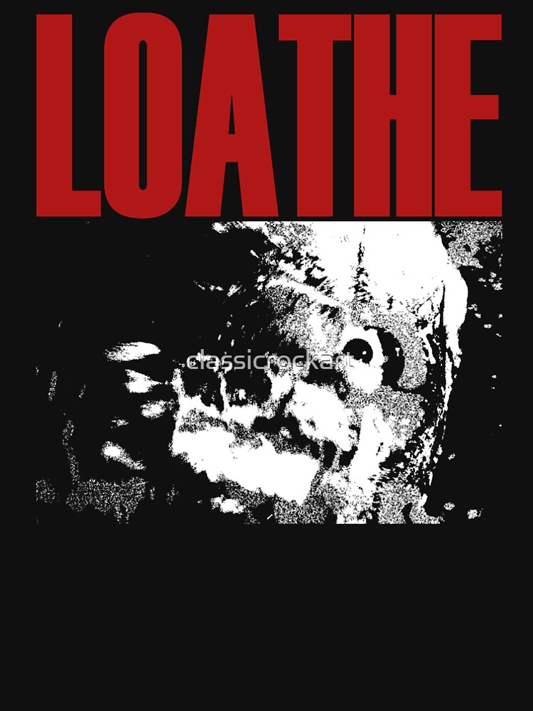 "Loathe heavy metal art" Essential T-Shirt for Sale by classicrockart ...