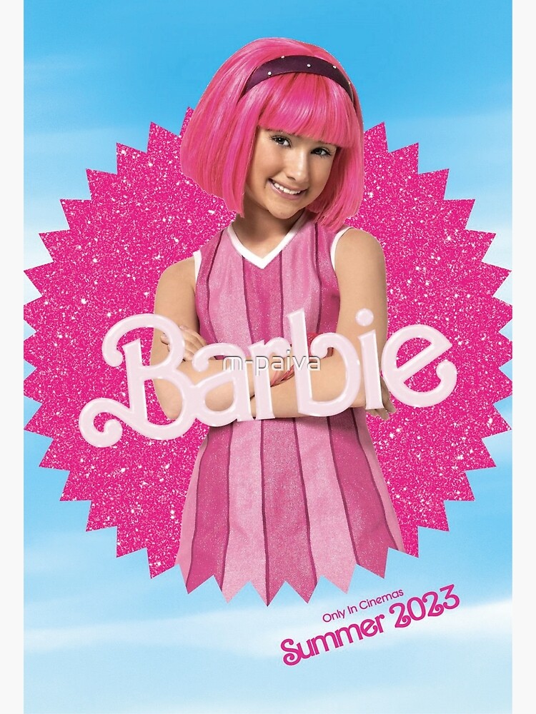 Barbie Stephanie Lazy Town Premium Matte Vertical Poster