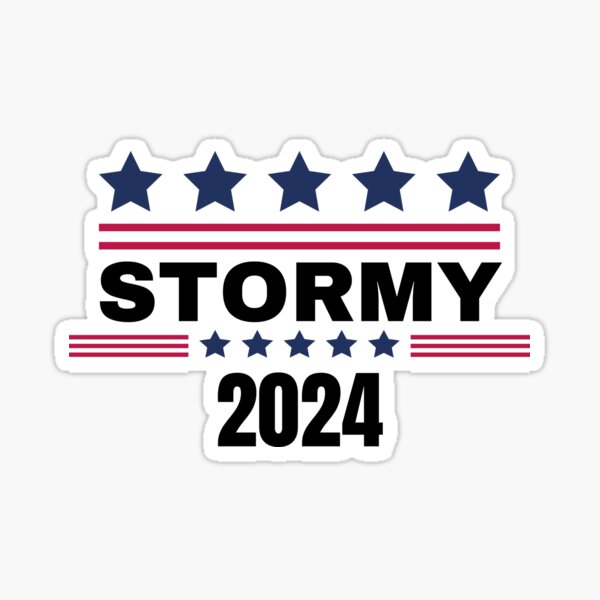 "Stormy Daniels " Sticker for Sale by TrendyPlanet8 | Redbubble
