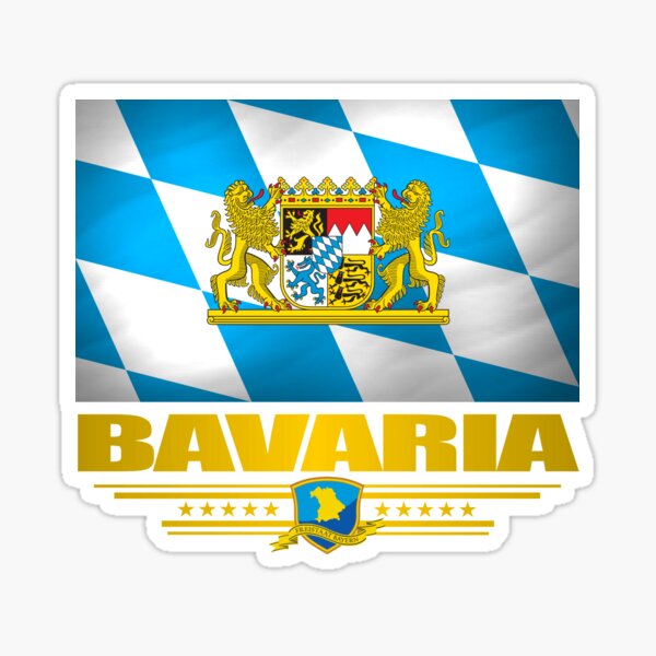 "Bavaria" Sticker for Sale by curranmorgan | Redbubble