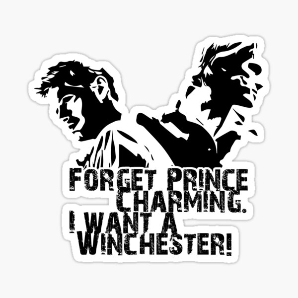 "Not Prince Charming" Sticker for Sale by hunnysause | Redbubble