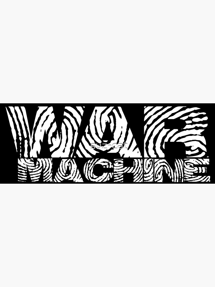 "War Machine" Sticker for Sale by suz-cat | Redbubble