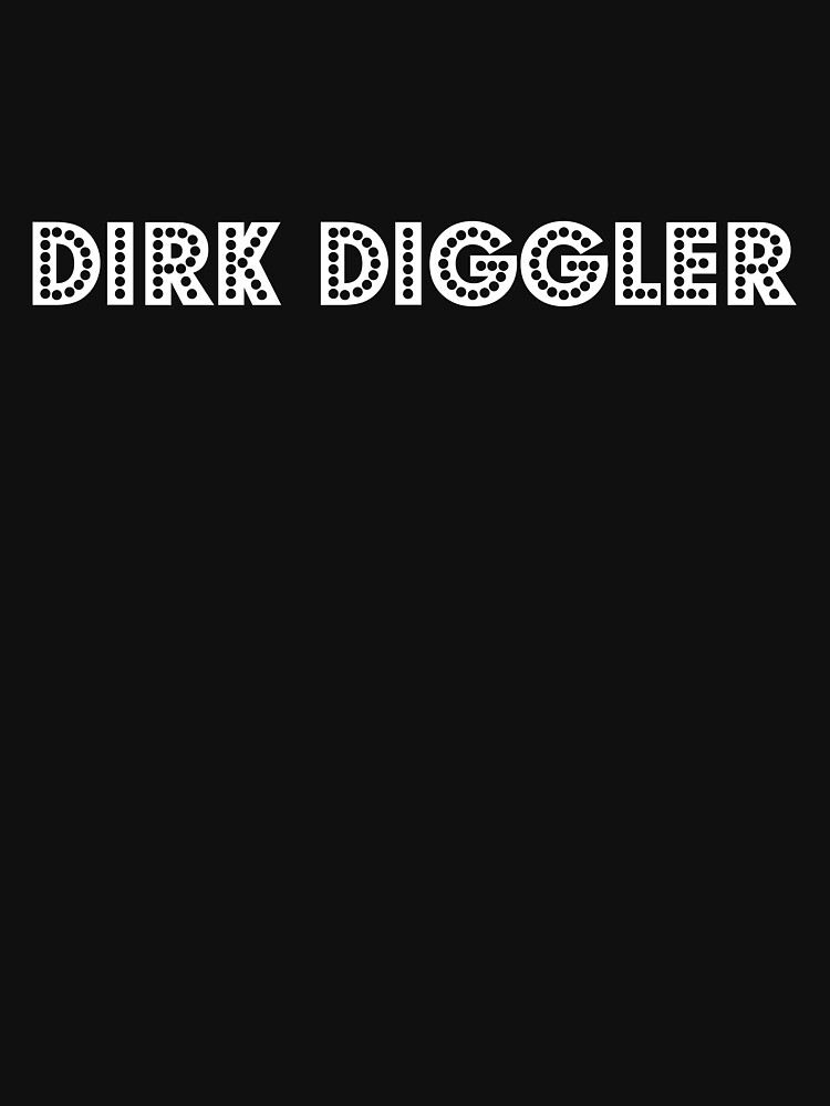 "Dirk Diggler" T-shirt for Sale by johnnysix | Redbubble | boogie t ...