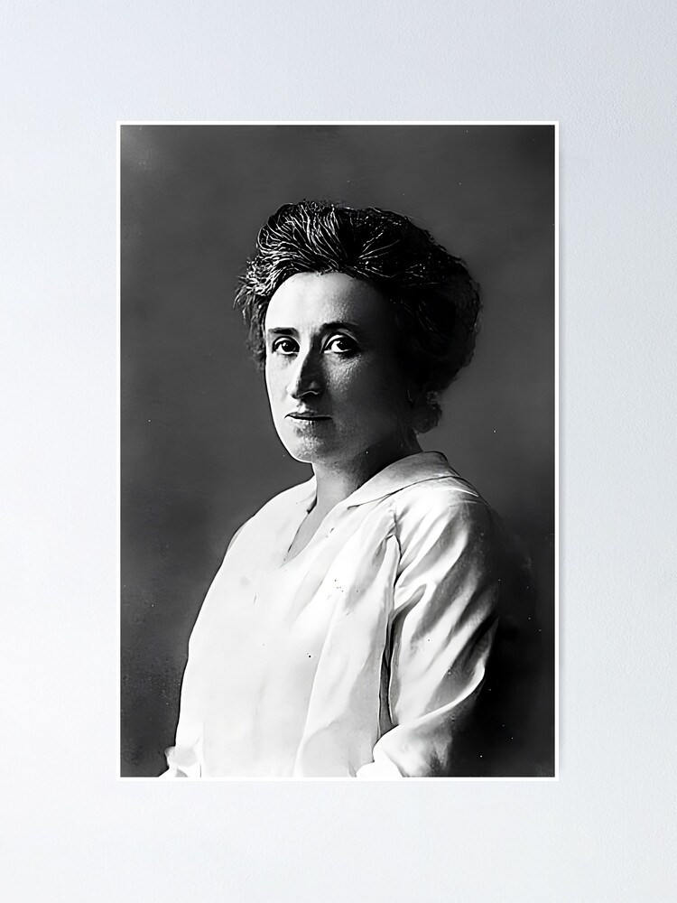"Rosa Luxemburg Portrait" Poster for Sale by RedWedgee | Redbubble