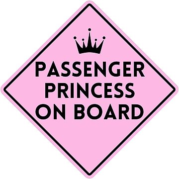 "PASSENGER PRINCESS CUTE AESTHETIC RETRO" Sticker for Sale by ...