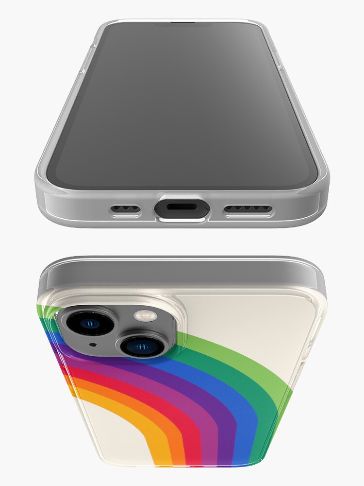 "Groovy - rainbow 70s 1970s style retro throwback minimal happy hippie art decor" iPhone Case ...