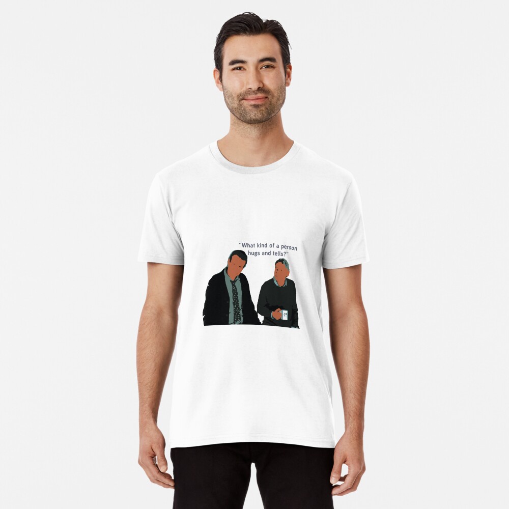 "Shrinking quote about hugging and telling, one of Jimmy and Paul's ...