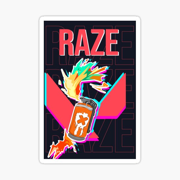 "Raze Grenade" Sticker by NUNC SHOP | Redbubble