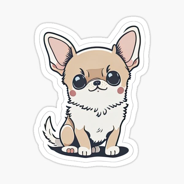 "Cute kawaii Doggo " Sticker for Sale by Studio-g | Redbubble