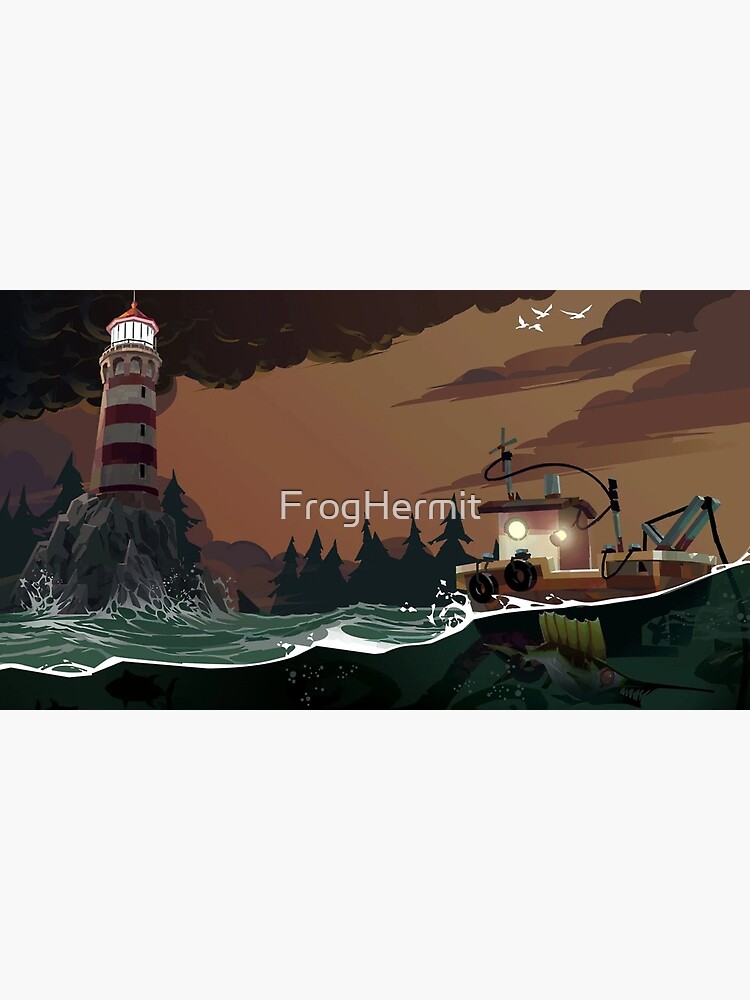 "DREDGE - Lighthouse " Poster for Sale by FrogHermit | Redbubble