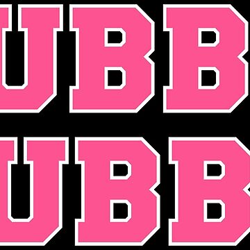"Subby Hubby pink" Sticker for Sale by OctoPhotoArt | Redbubble