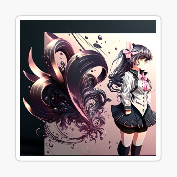 "Magic School Girl" Sticker for Sale by toastecandy | Redbubble