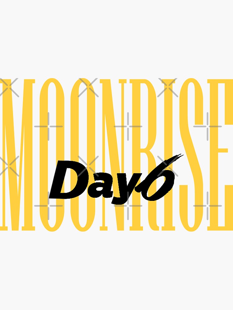 "DAY6 MOONRISE" Sticker by Roddel | Redbubble