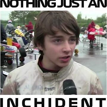 "Charles Leclerc Nothing just an Inchident ( Incident) Meme F1" Sticker ...