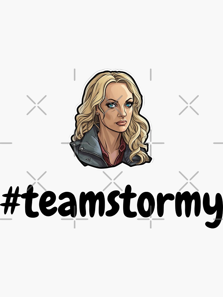"Team Stormy " Sticker for Sale by CherryBlueberry | Redbubble