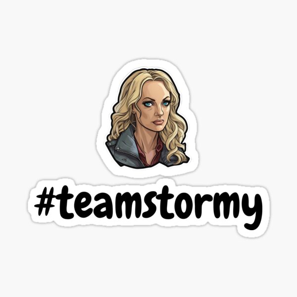 "Team Stormy " Sticker for Sale by CherryBlueberry | Redbubble