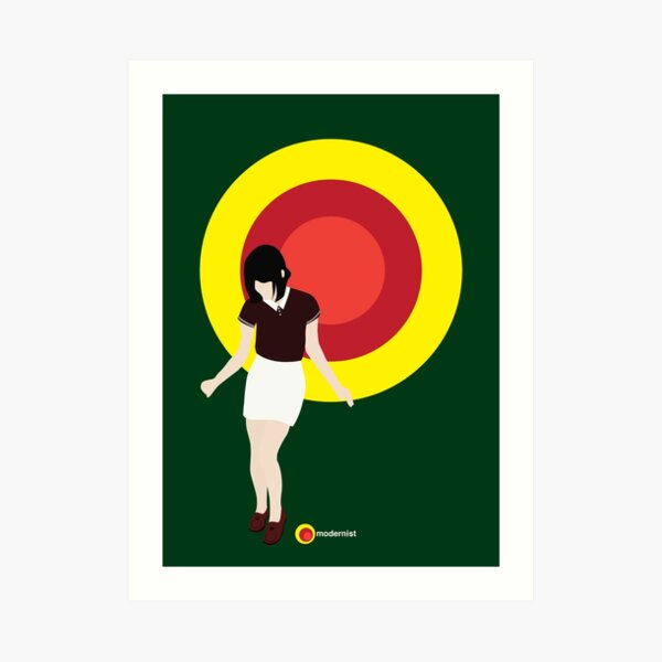 "Northern Soul Dancer" Art Print for Sale by modernistdesign | Redbubble
