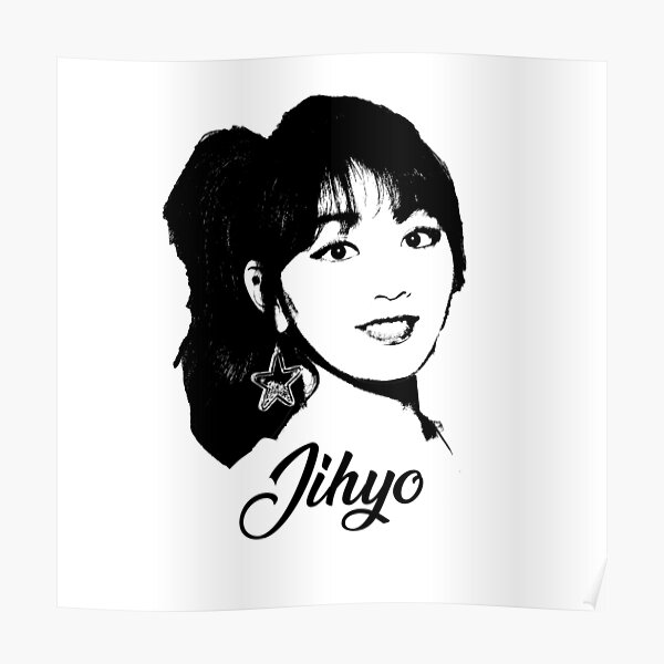 "Jihyo twice " Poster by luckypants | Redbubble