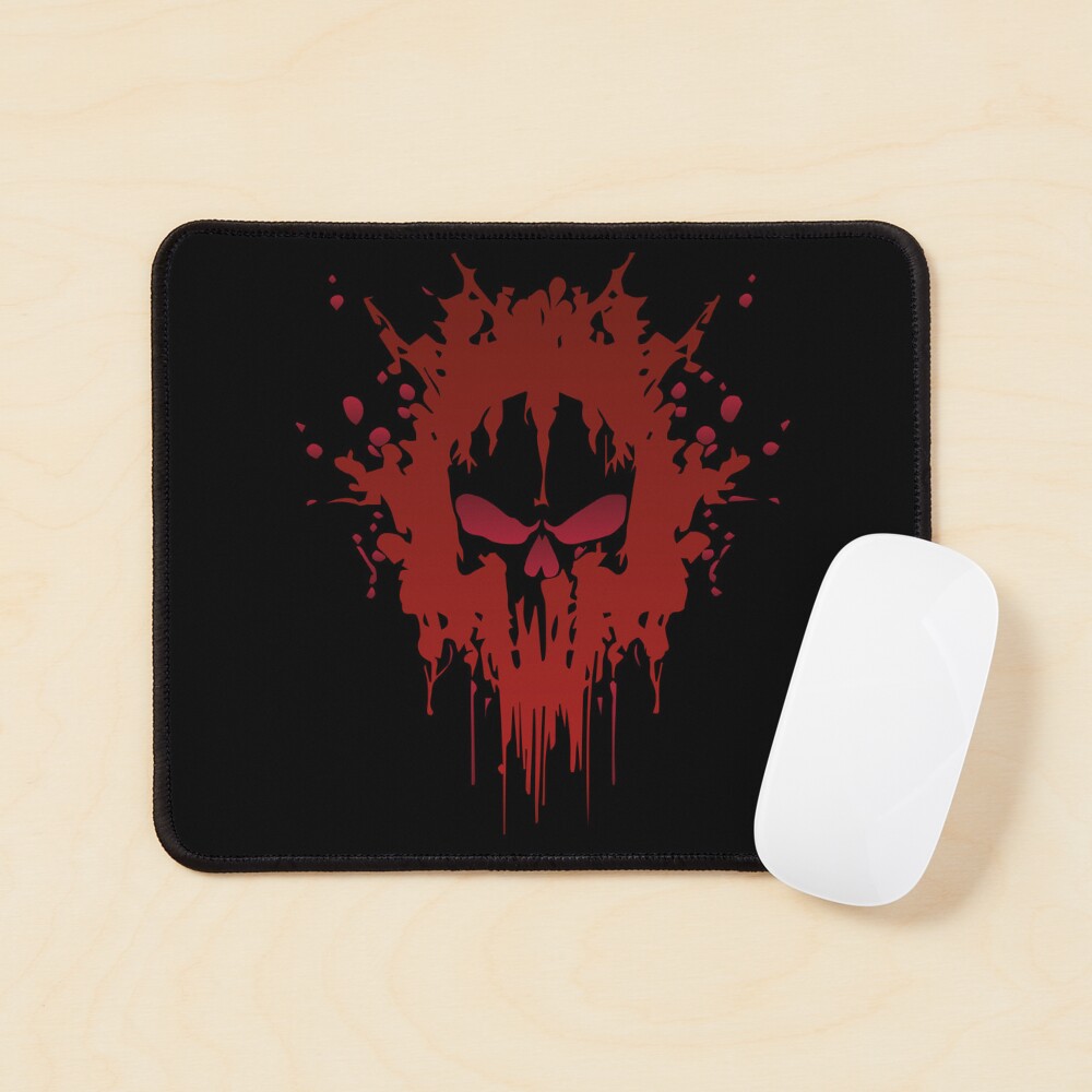 "Red Skull" Sticker for Sale by AndyTats | Redbubble