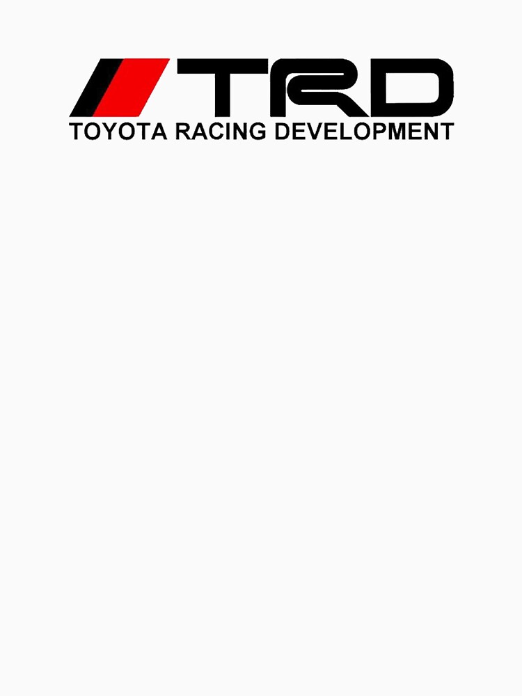 "best black TRD toyota racing development logo" Essential T-Shirt for ...