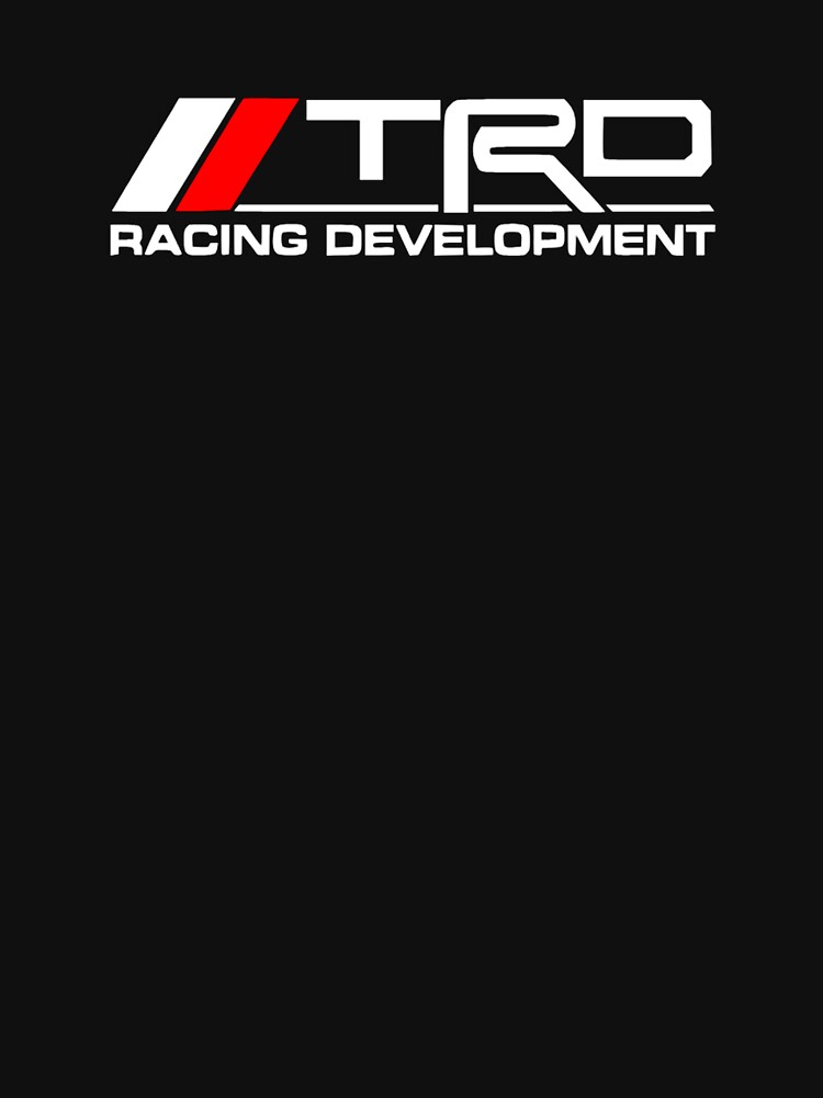 "best white TRD toyota racing development logo" Essential T-Shirt for ...