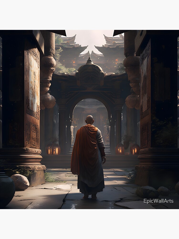 Home Of The Monk Premium Matte Vertical Poster sold by Gurmukh Singh ...