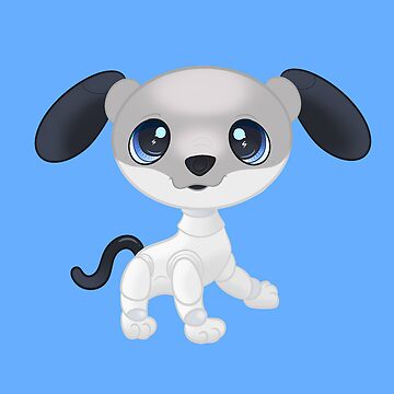 "Littlest Aibo" Sticker for Sale by AlanisArt | Redbubble