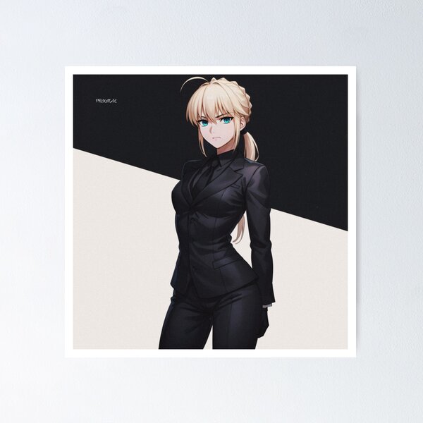 "Saber (Artoria Pendragon) - Fate Stay Night / FGO" Poster for Sale by ...