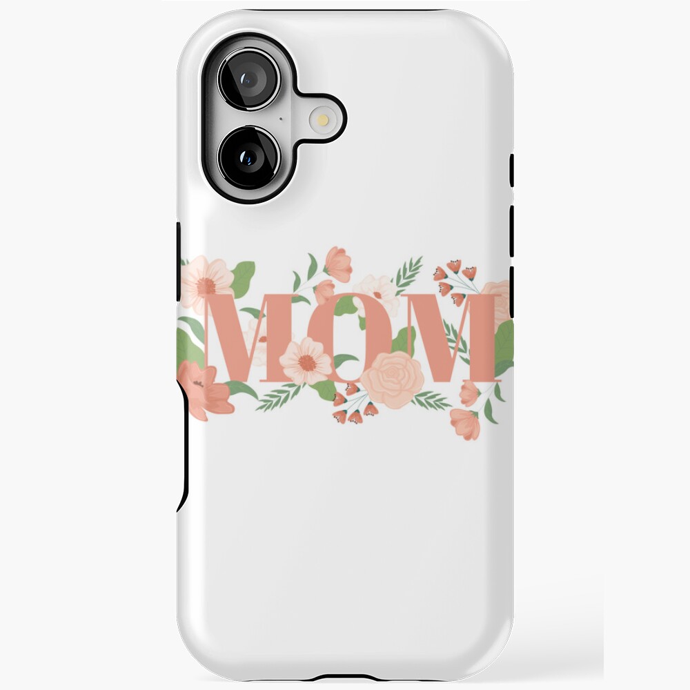 "Mom Flower Trendy Aesthetic Cute Mothers day Gift Mom" Sticker for ...