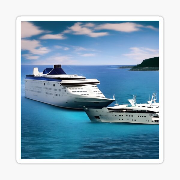 "Cruise Ship Series" Sticker for Sale by Zeus-Designer | Redbubble