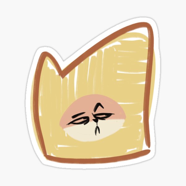 "Funny cat toast meme " Sticker for Sale by littlecattycat | Redbubble