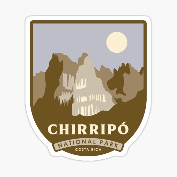 "Chirripó National Park - Costa Rica" Sticker for Sale by ...
