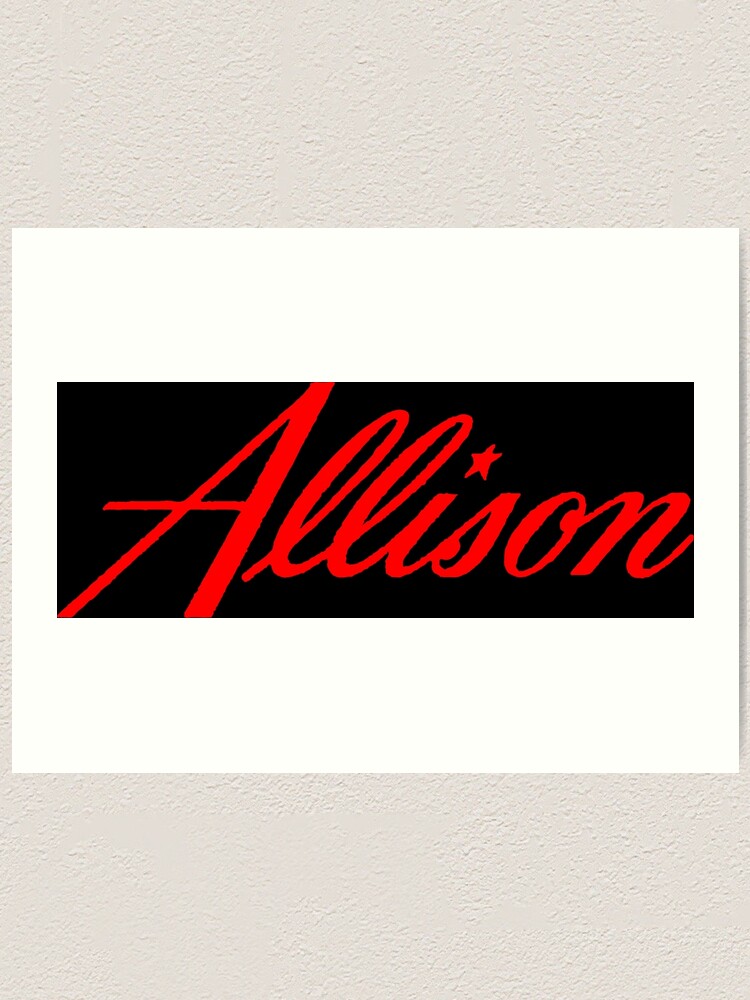 Allison Engine Logo VTG Badger Baseball Jersey Allison Engine Company