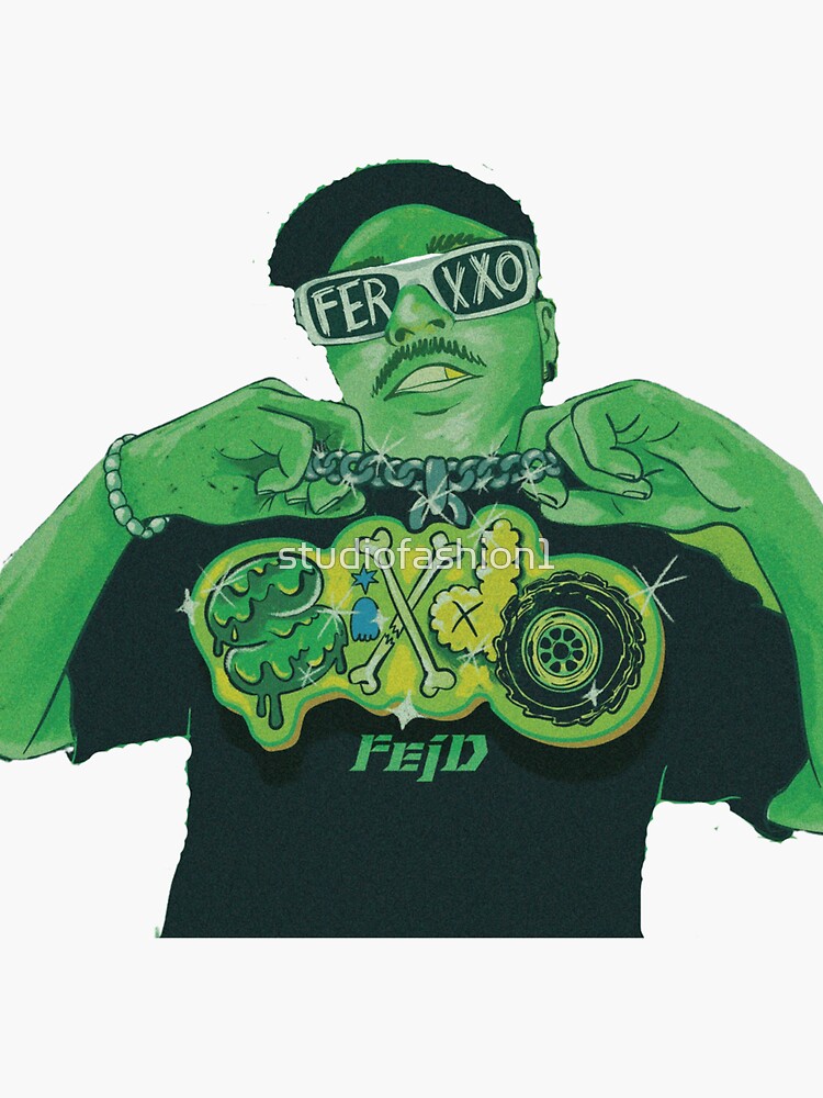 "Ferxxo" Sticker by studiofashion1 | Redbubble