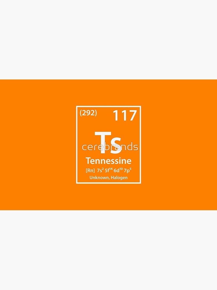 "Tennessine Element" Mug by cerebrands | Redbubble