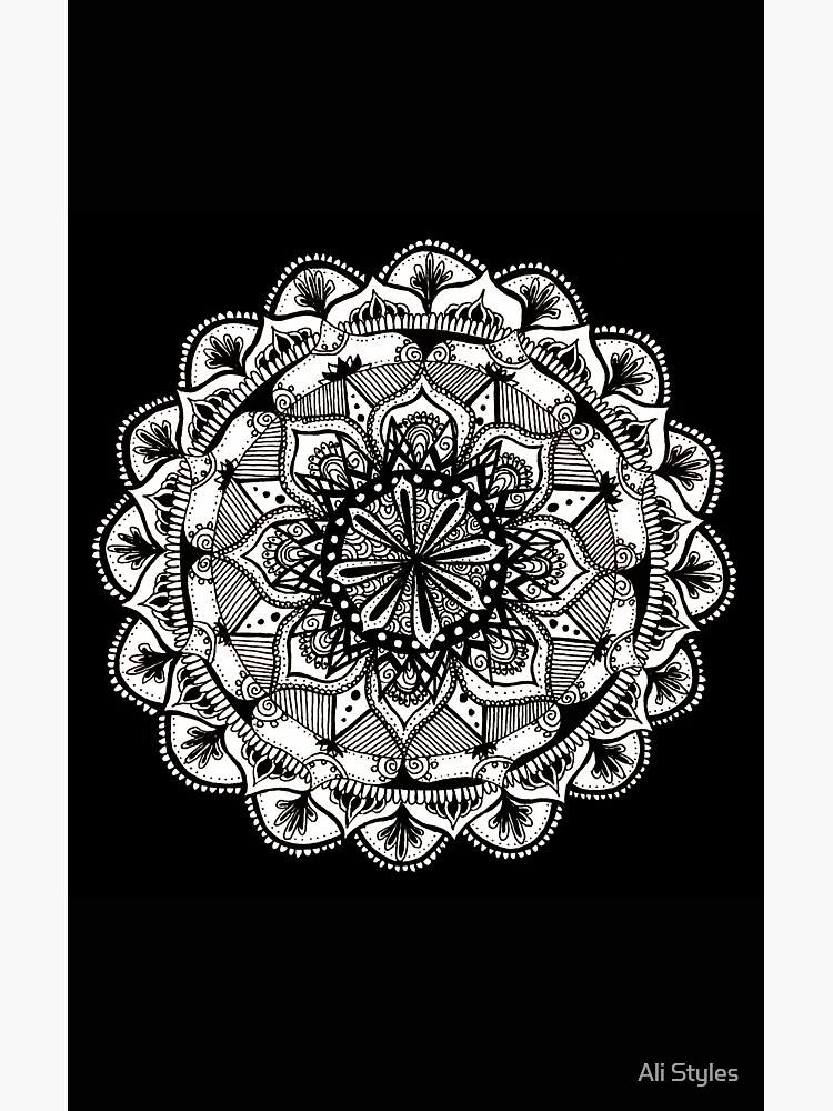 "Another Random Mandala" Sticker for Sale by ali-styles | Redbubble