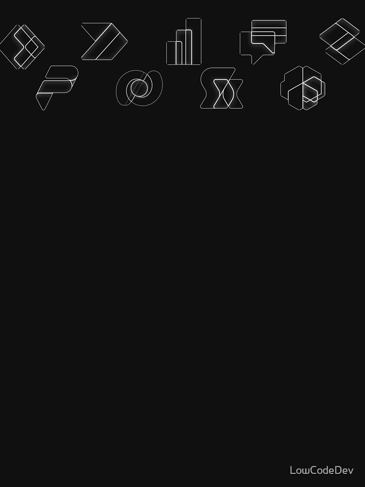 "Power Platform Stencil" T-shirt for Sale by LowCodeDev | Redbubble ...