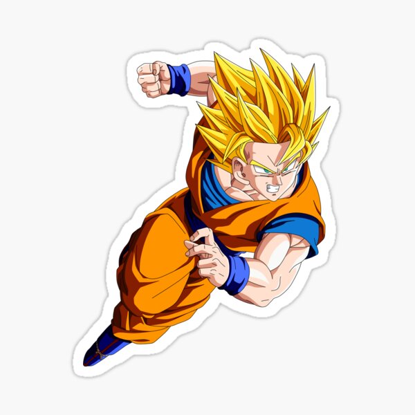 "Goku Super Saiyan" Sticker for Sale by spidi97 | Redbubble