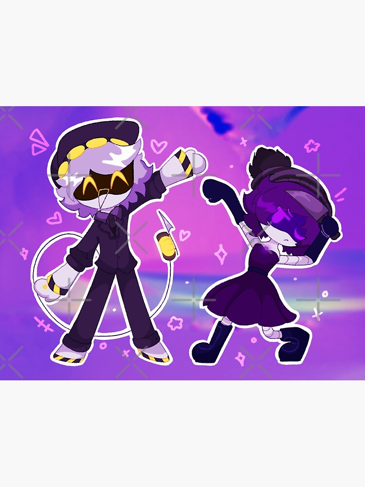 "Dapper Buddies" Sticker for Sale by fuzzybirb | Redbubble