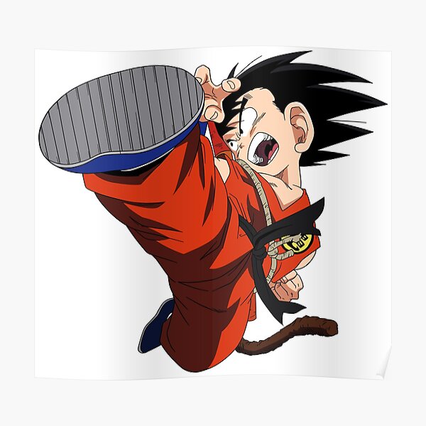 "Kid Goku" Poster by spidi97 | Redbubble