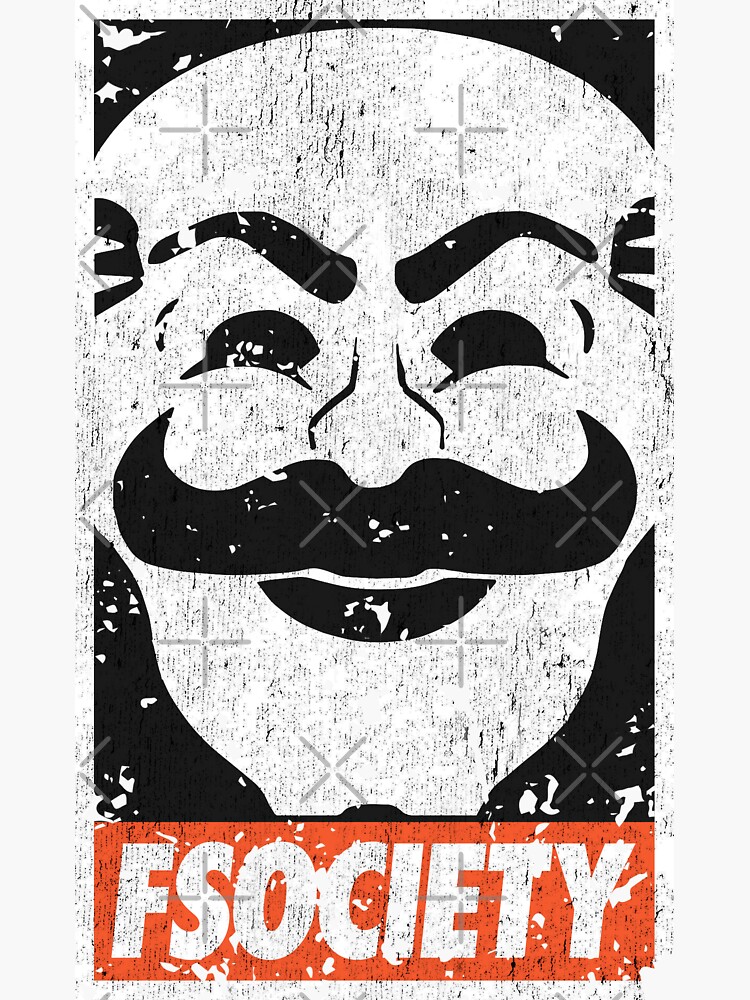 "fsociety" Sticker for Sale by jacobcdietz | Redbubble