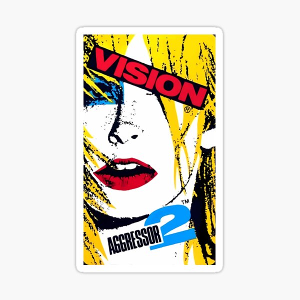 "Vision Skateboards Vision Aggressor 2 " Sticker for Sale by stayrad ...