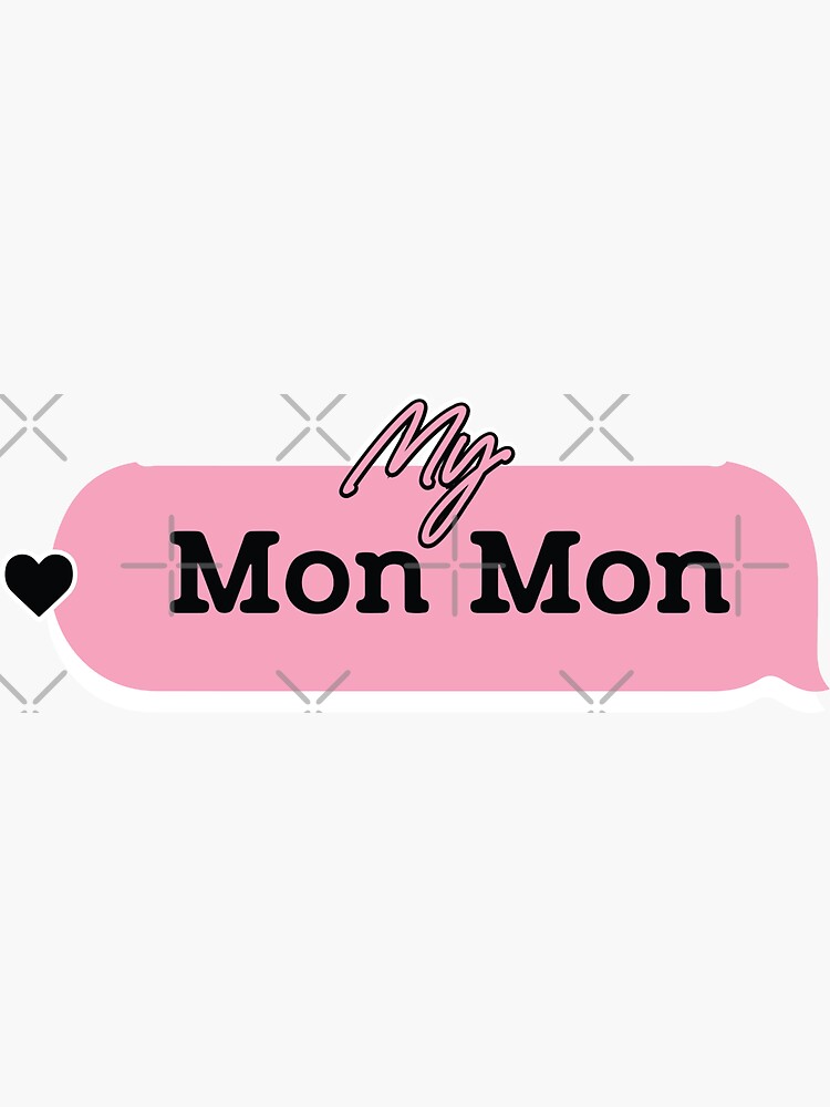 "My MonMon -Becky Armstrong FreenBecky Mon Gap The Series" Sticker for ...
