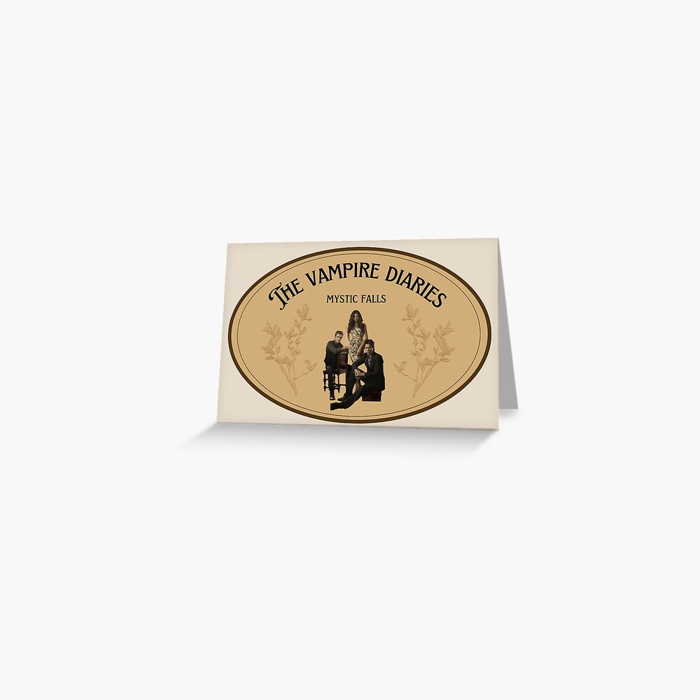 "Vampire Diaries Elena, Stefan and Damon" Sticker for Sale by ...