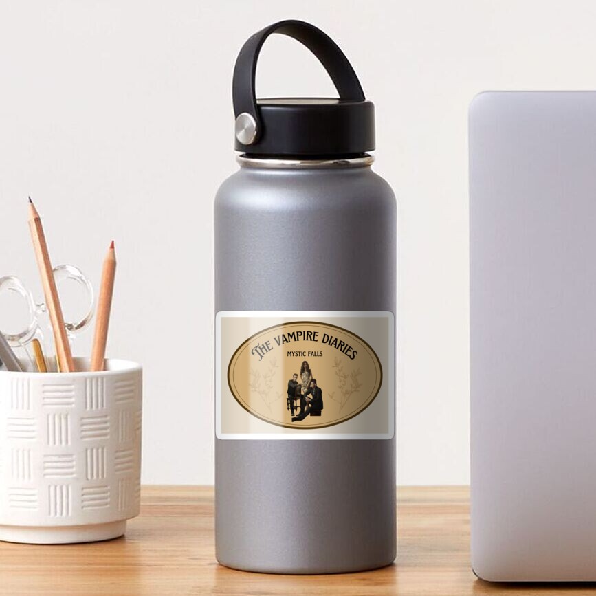 "Vampire Diaries Elena, Stefan and Damon" Sticker for Sale by ...