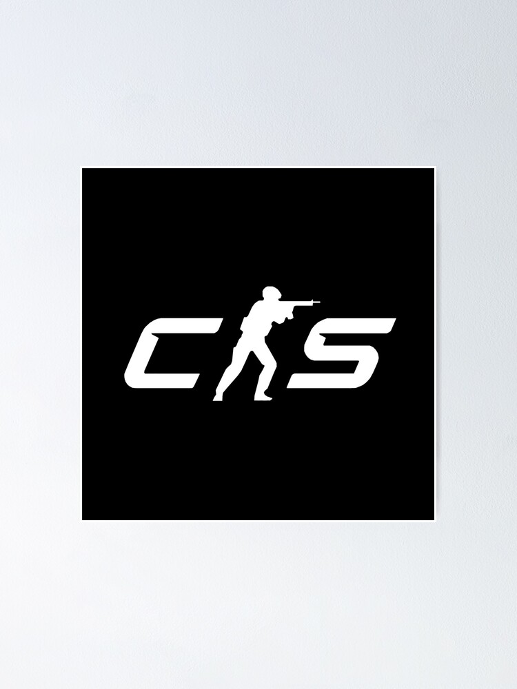 "Counter-Strike 2 Logo (White) (High Res) CS2" Poster for Sale by ...